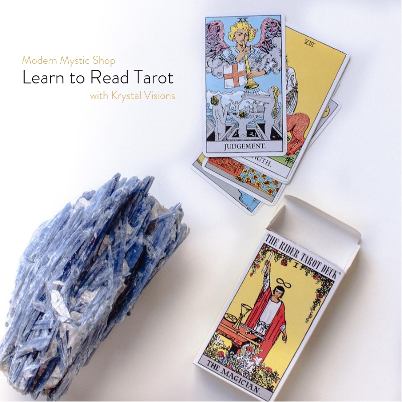 Learn to Read Tarot with Krystal Visions: Wheel of Fortune - Modern ...